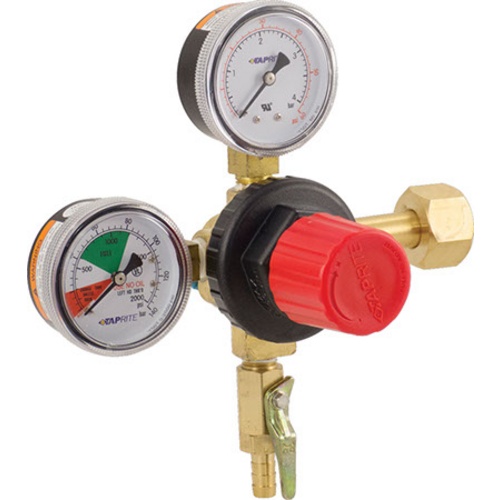 Taprite Dual Gauge CO2 Regulator | High Performance Primary Regulator ...