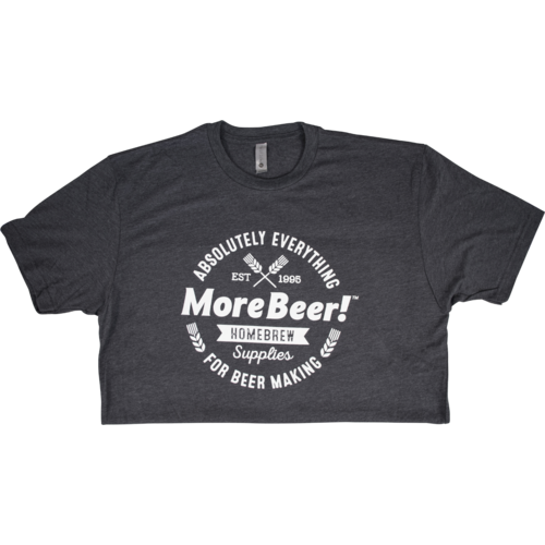 MoreBeer!® Absolutely Everything - Charcoal T-Shirt