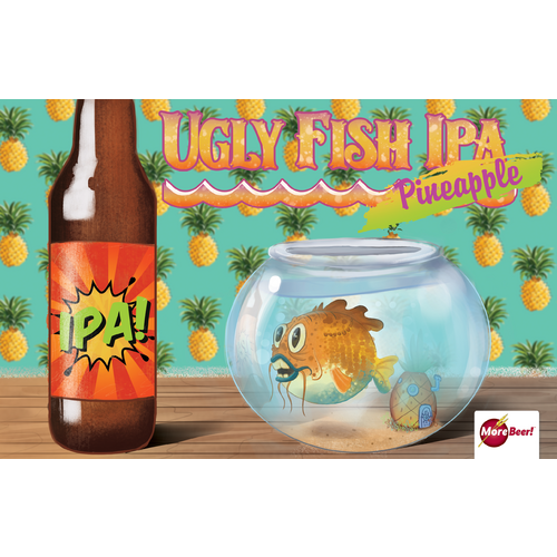 Pineapple Ugly Fish IPA | Ballast Point Pineapple Sculpin® Clone | 5 ...