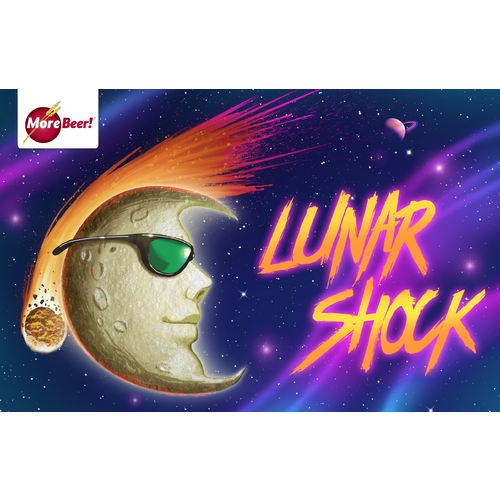 Lunar Shock Wheat Ale | Blue Moon® Clone | 5 Gallon Beer Recipe Kit ...