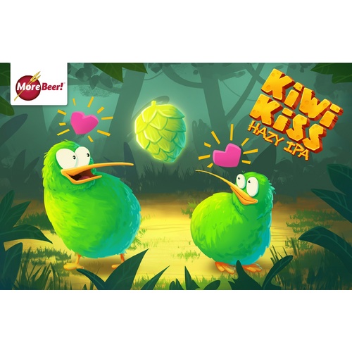 Kiwi Kiss Hazy IPA | 5 Gallon Beer Recipe Kit | All-Grain