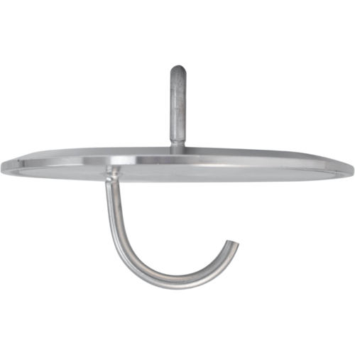 Conical Fermenter Hop Port Cover w/ Hook | 4 in. T.C. | MB