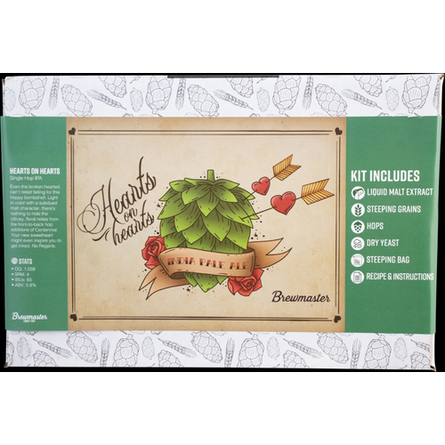 Hearts on Hearts IPA - Brewmaster Extract Beer Brewing Kit