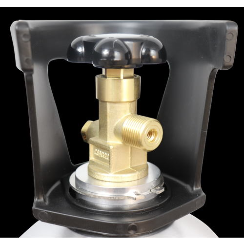 KOMOS® 25 lb CO2 Tank | Premium Aluminum | New | CGA320 Valve | US DOT ...