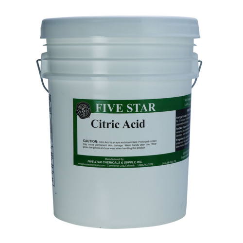 Five Star | Citric Acid | 50 lbs