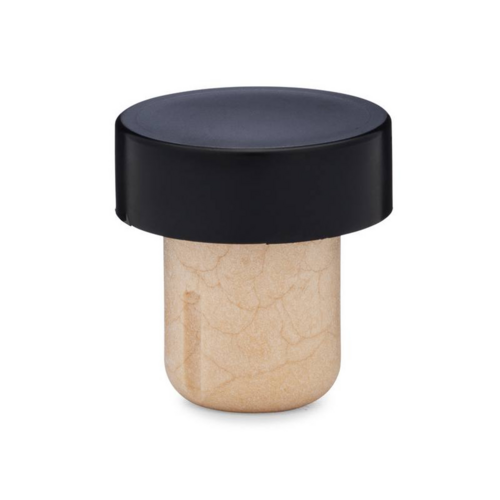 Bar Top Spirit Corks | Synthetic T-Cork Stopper | Black Plastic Top ...