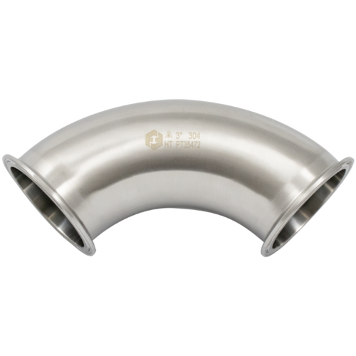 ForgeFit® Stainless Tri-Clamp Elbow | 90° | 3" T.C.