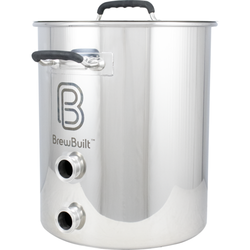 BrewBuilt® Brewing Kettle | 1.5" Tri-Clamp | Dual Port | Front/Back ...