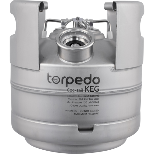 Torpedo Cocktail Keg | US D-Style Spear | Stainless Steel Keg | Low2 ...