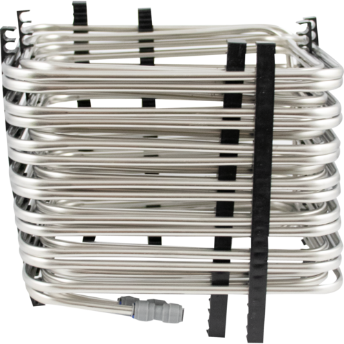 KegLand Stainless Steel Draft Coil | Square Coil | 2 Lines