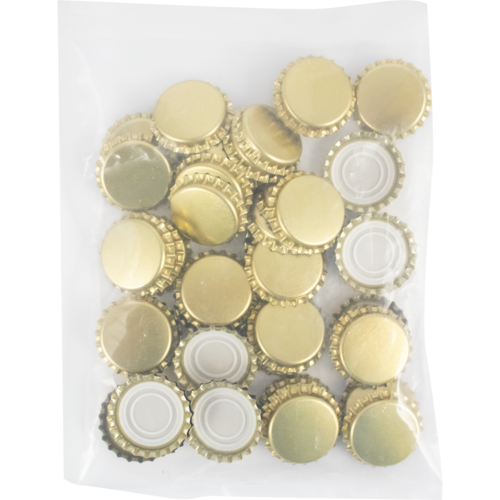 Gold Oxygen Barrier Bottle Caps | 29mm | Magnum Champagne Bottle Crown ...