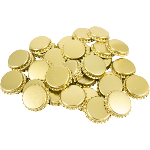 Gold Oxygen Barrier Bottle Caps | 29mm | Magnum Champagne Bottle Crown ...