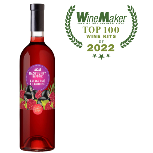 Açaí­ Raspberry Rapture Wine Making Kit Orchard Breezin 2 Pack