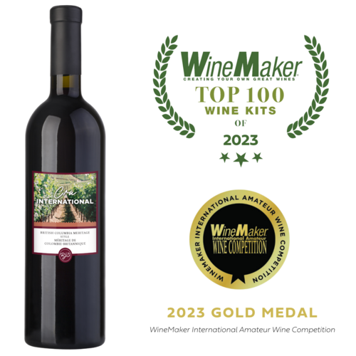 British Columbia Meritage Wine Making Kit | Cru International | Gold ...