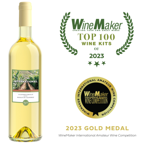 California Muscat Wine Making Kit | Cru International | Gold Medal ...