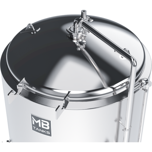 MB® 50 bbl Brite Tank | T.C. Sanitary Ports | All Fittings Included ...