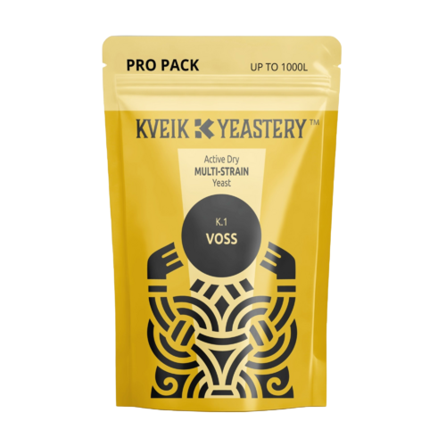 Kveik Yeastery | K.1 Voss | Multi-Strain Kveik Yeast | Dry Beer Yeast