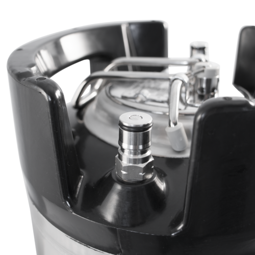 Torpedo Keg | OG Classic Ball Lock Keg | Double Rubber Corny Keg | 5 gal.