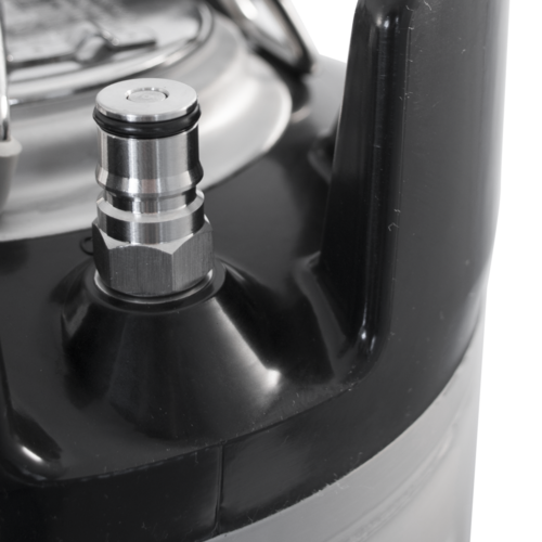 Torpedo Keg | OG Classic Ball Lock Keg | Double Rubber Corny Keg | 5 gal.