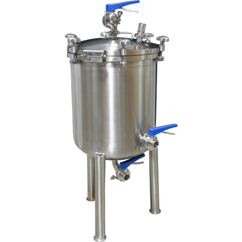 MB® Hop Back Tank | Hop or Fruit Infuser | 1.5" T.C. Sanitary Ports ...