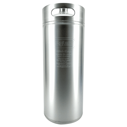 KegLand Mini Keg | Stainless Pressurizable Beer Keg | 10L | 2.6 Gallon
